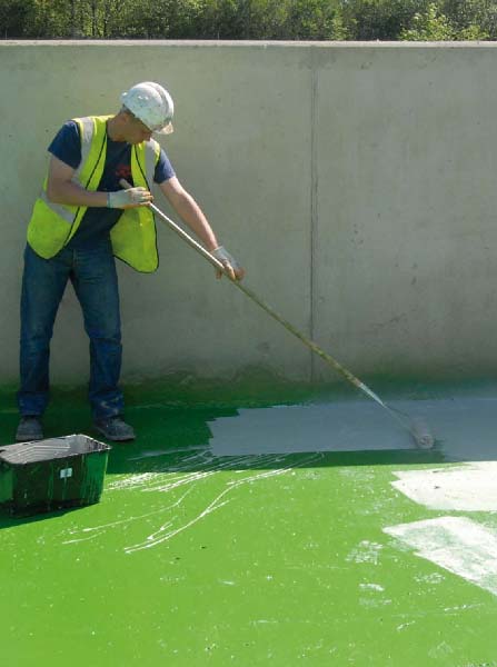 Basement tanking products and tanking systems including cellar tanking ...